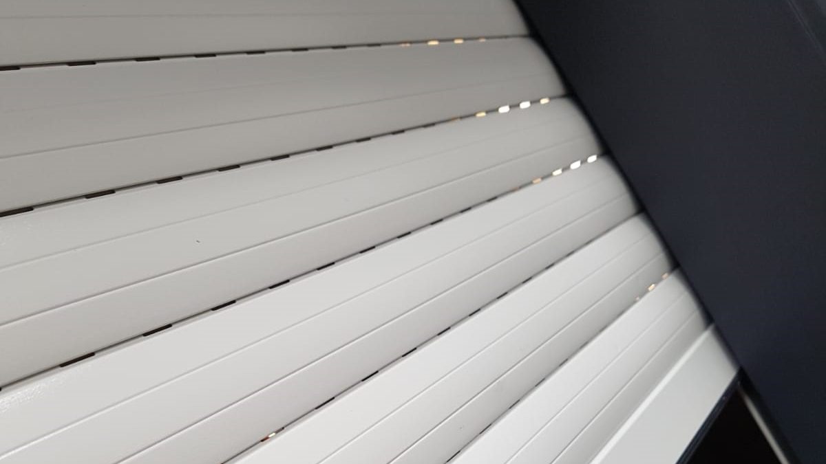 Domestic roller shutters for home and garden