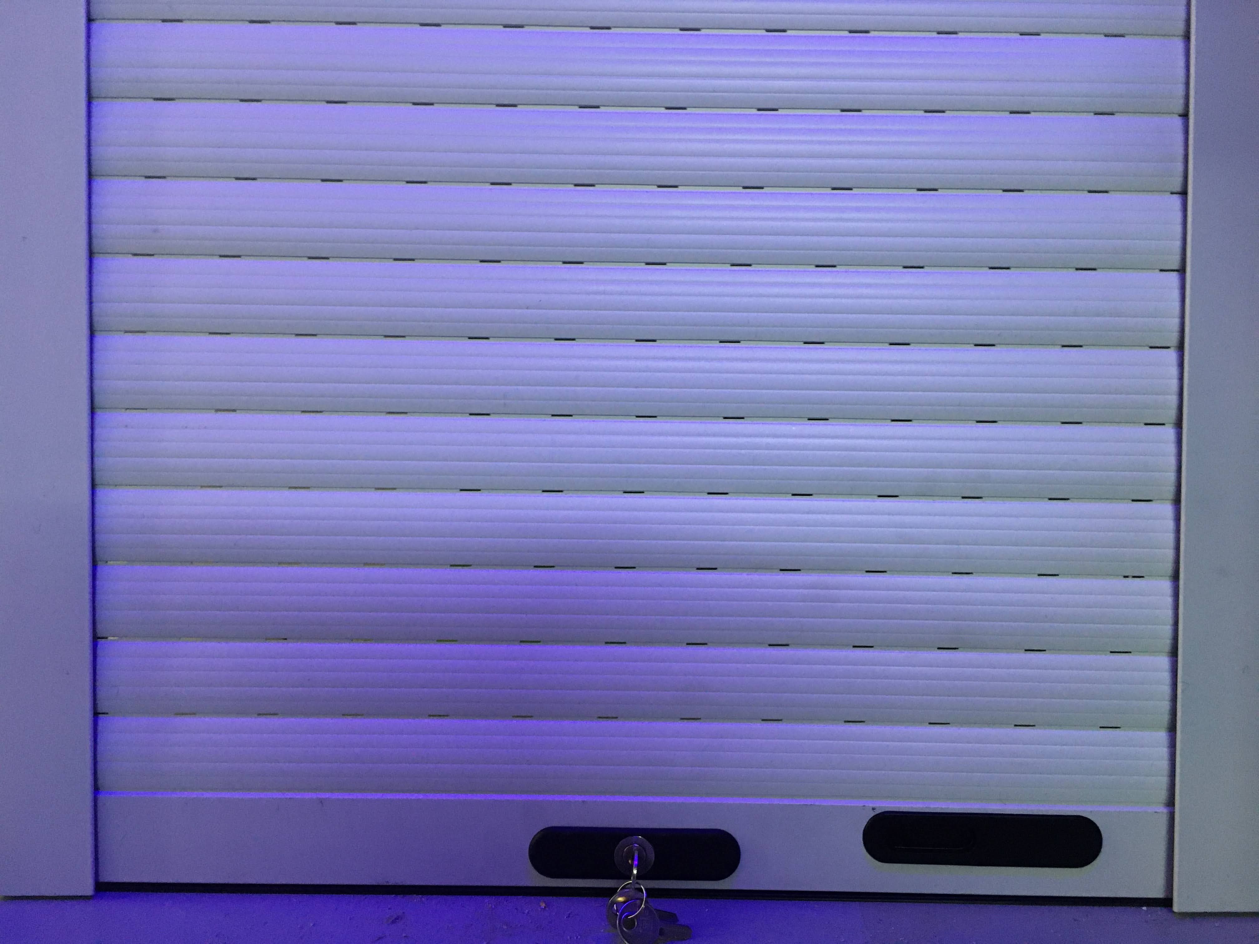 Domestic roller shutters for home and garden