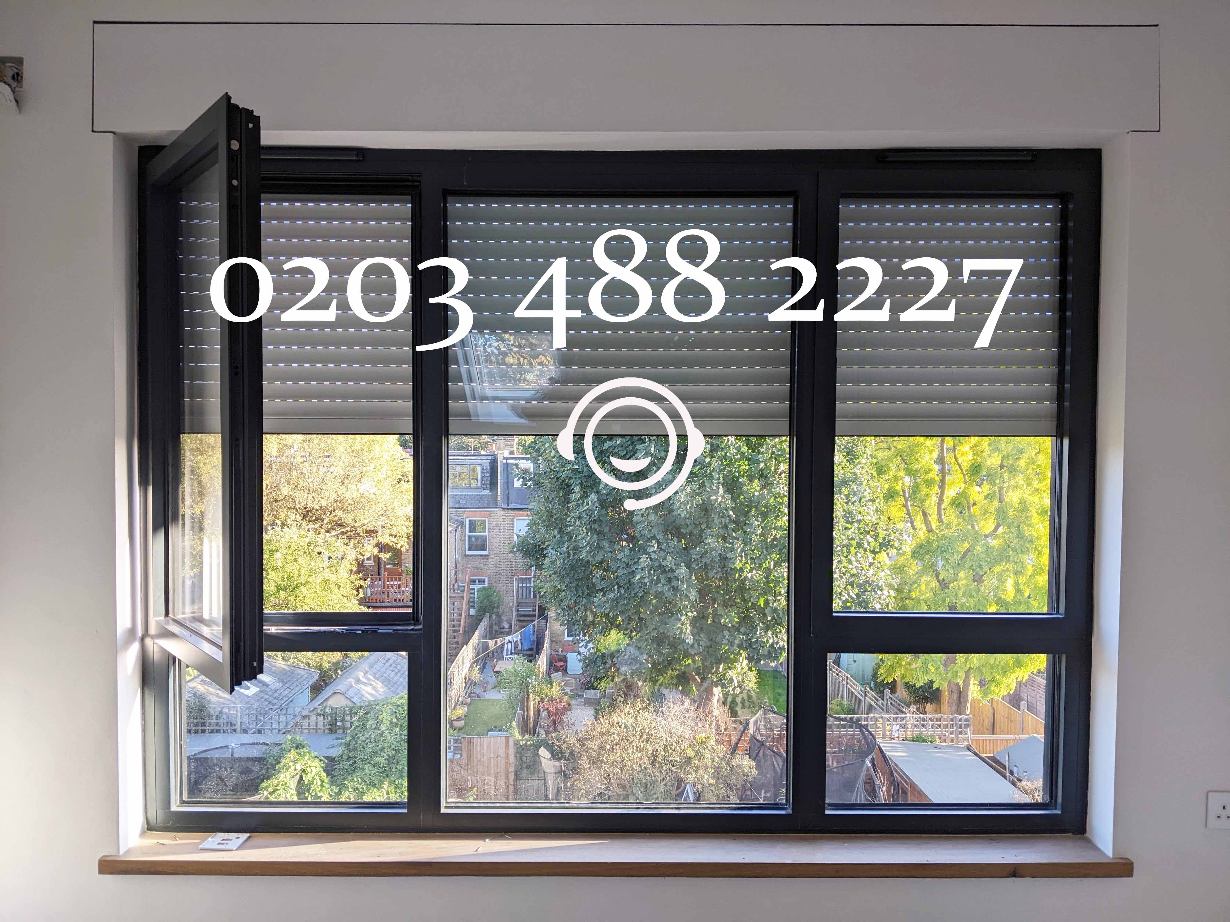 Domestic roller shutters for home and garden